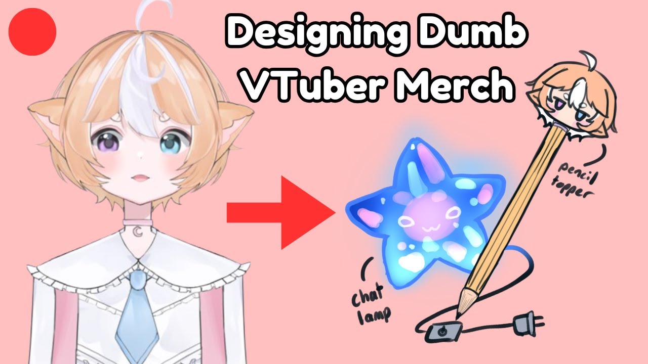 Designing Dumb/Practical VTuber Merch LIVE - YouTube
