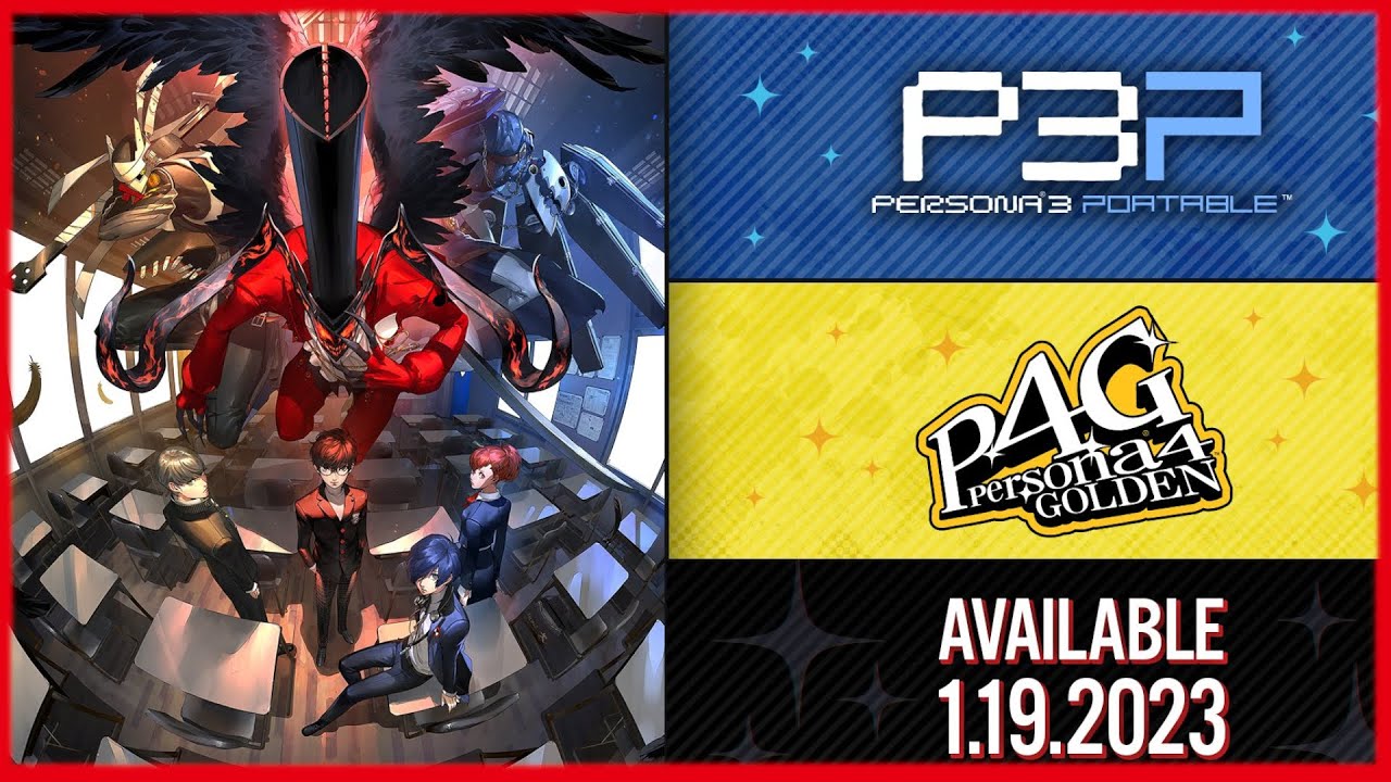 P3 Portable & P4 Golden Port Release Dates Confirmed + (End of Persona ...