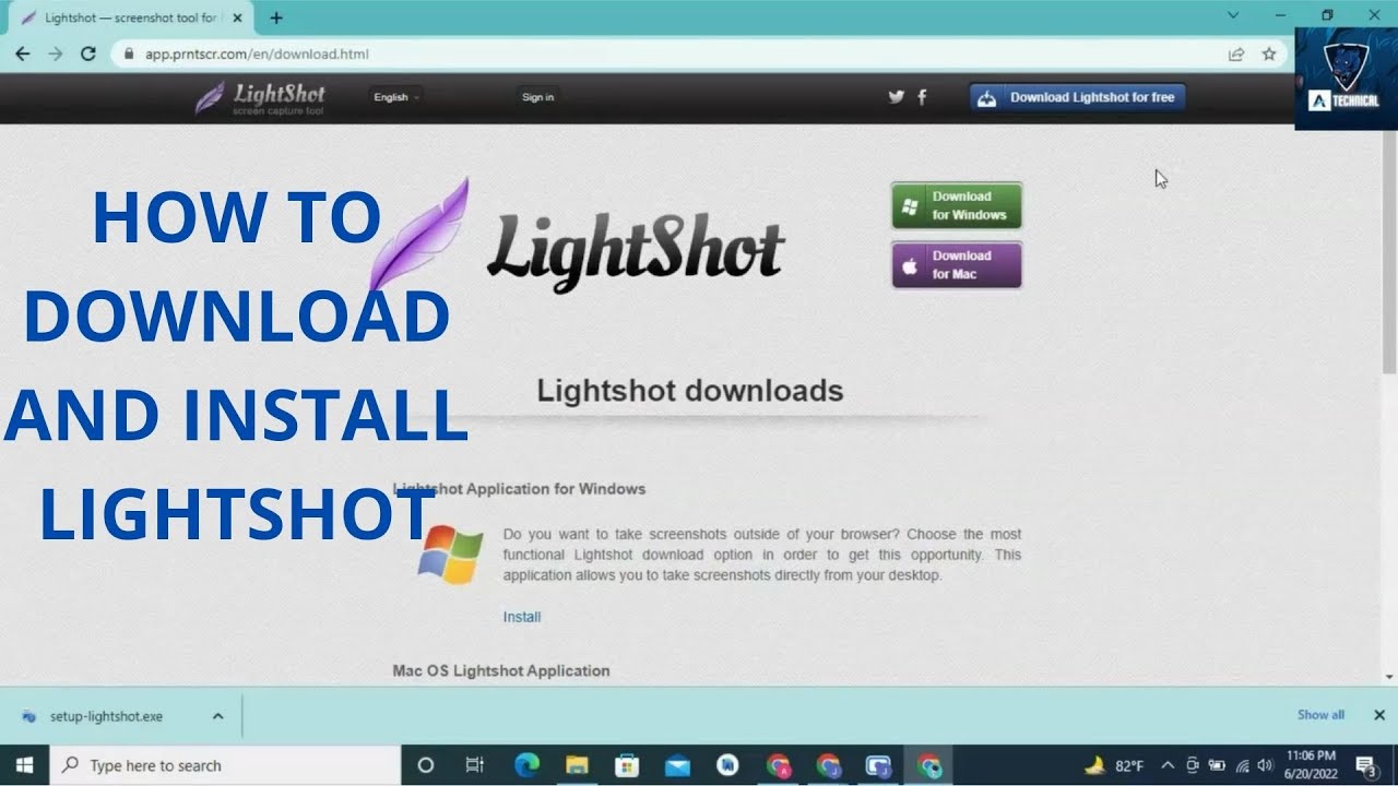how to install lightshot #Technical_Ariyan_YBD, - YouTube