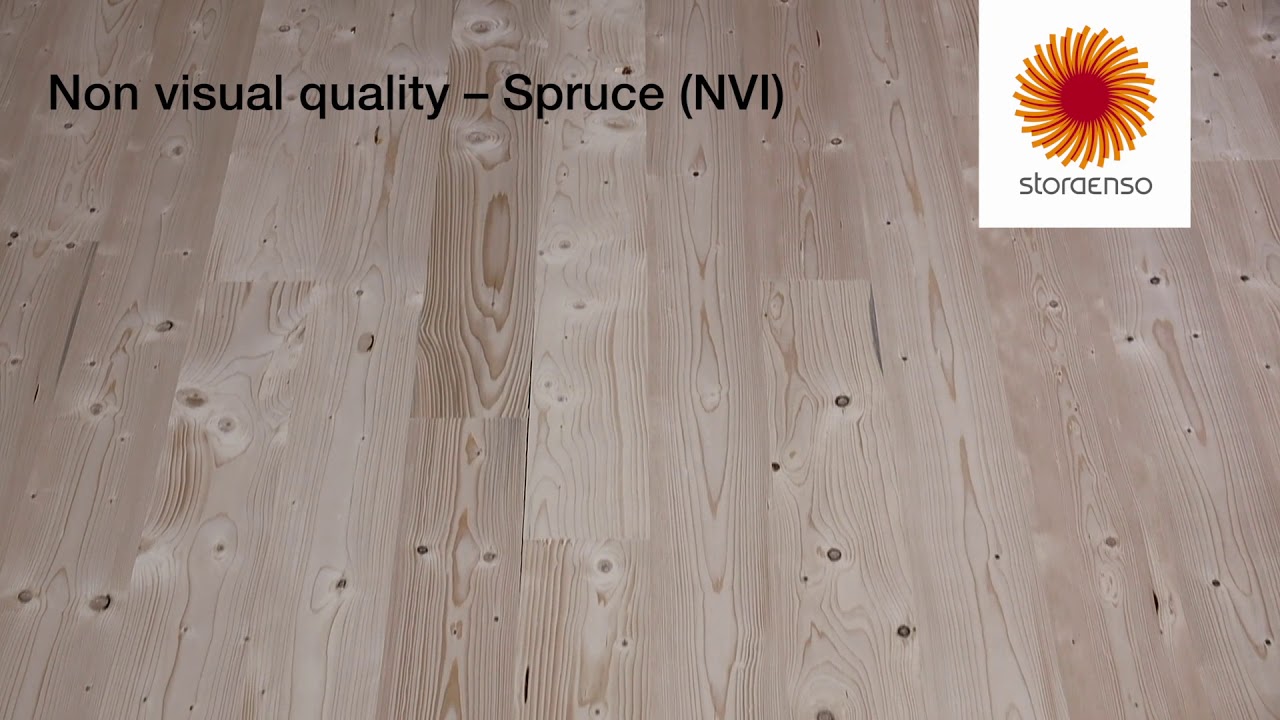 Stora Enso CLT -- non visual quality NVI - YouTube