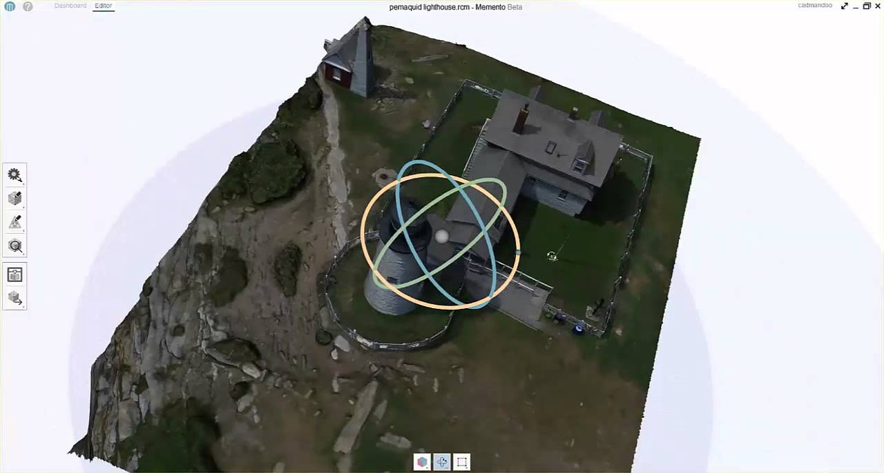 Pemaquid Lighthouse in Autodesk Memento - YouTube