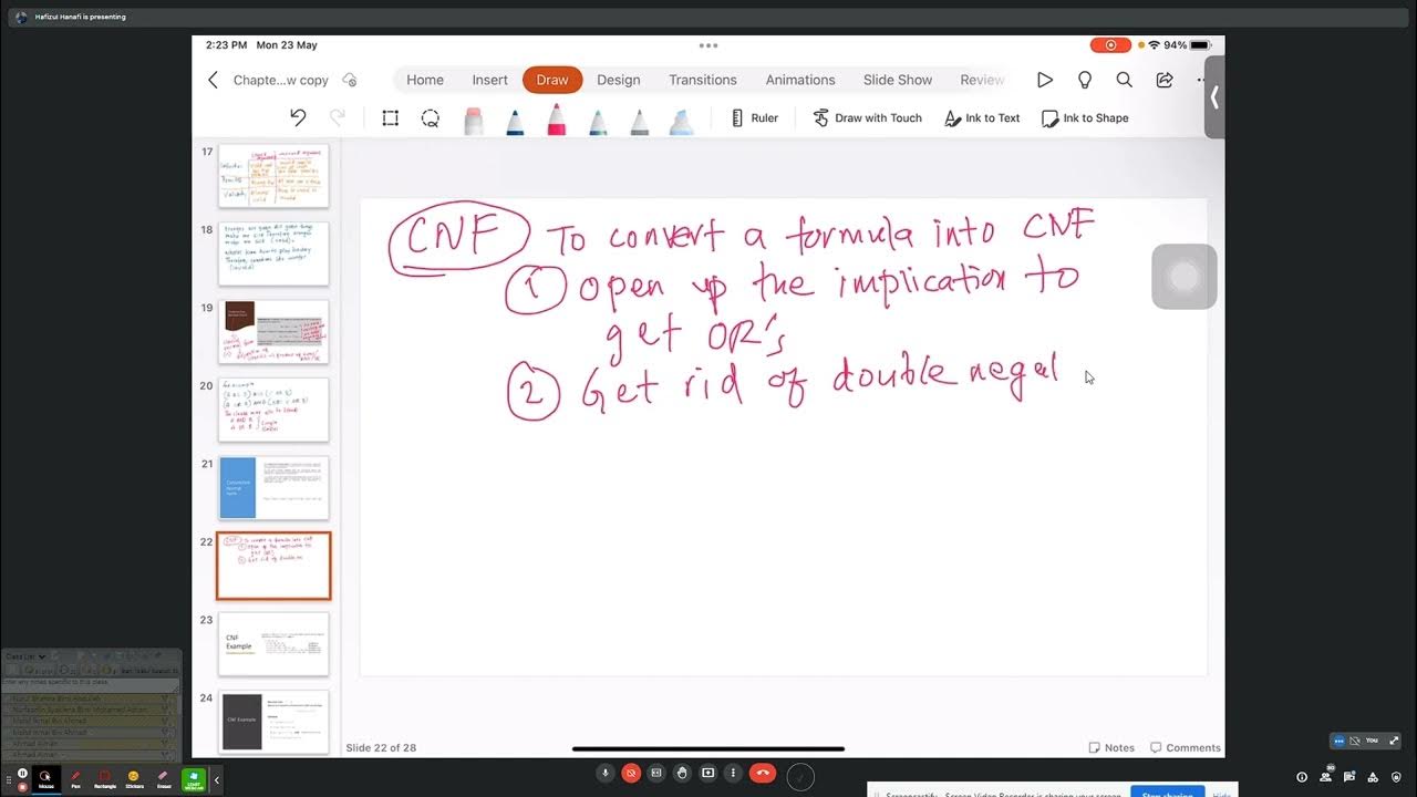 Conjunctive Normal Form (CNF) Group B - YouTube
