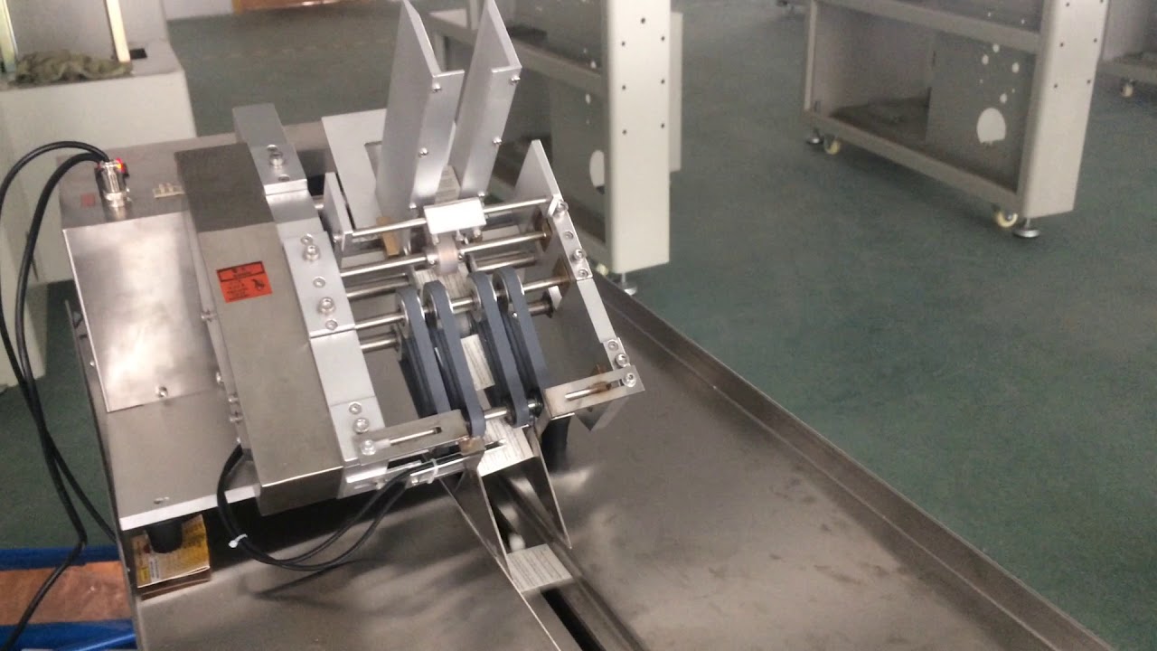 KT-250, auto card feeder in flow wrapper package machine for card ...