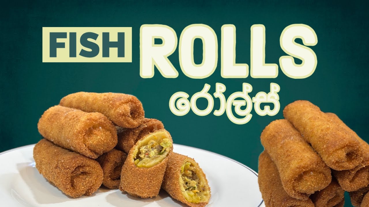 ️Rolls | No Eggs | රෝල්ස් | how to make pan rolls easily at home | Fish ...