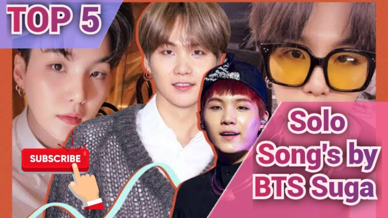 Top 5 solo songs by BTS suga😍😱 - YouTube