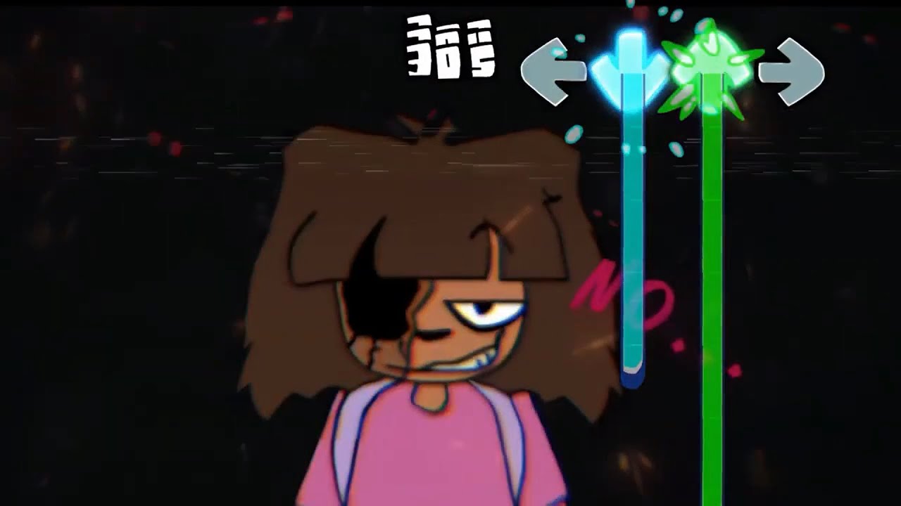 FNF Vs Dora The Explorer but only the lyrics part #fnf #aethos #lyrics ...