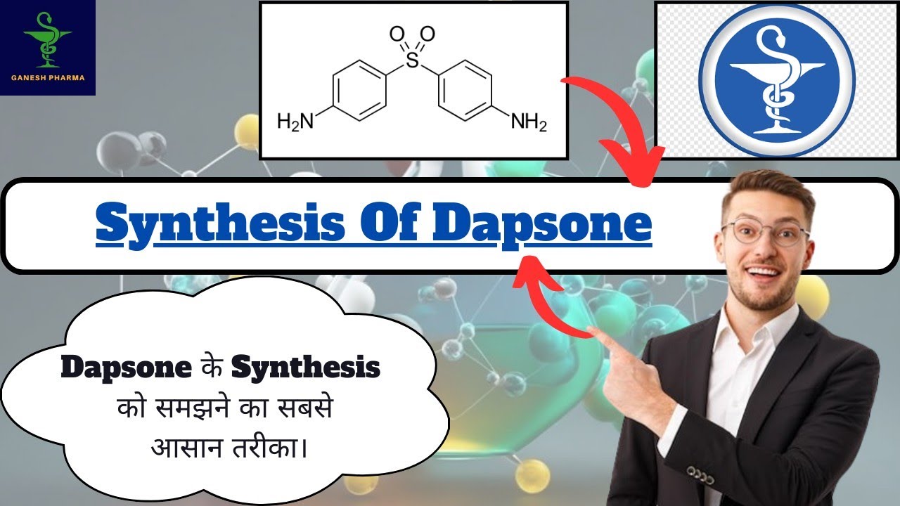 Synthesis Of Dapsone | Medicinal chemistry-III | Semester-6 | Synthesis ...