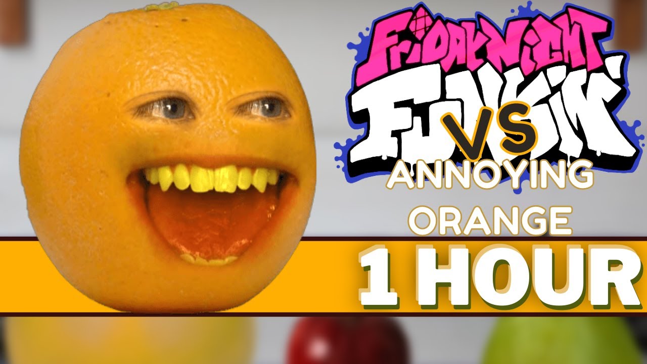 SLICED - FNF 1 HOUR Songs (Vs Annoying Orange FNF Mod Music OST Song ...