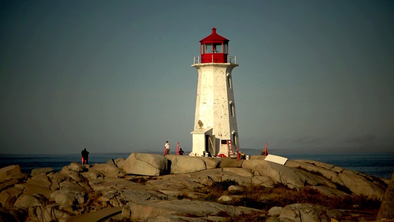 Hayden Stover Adds Music to Peggy's Cove Construction Update - YouTube