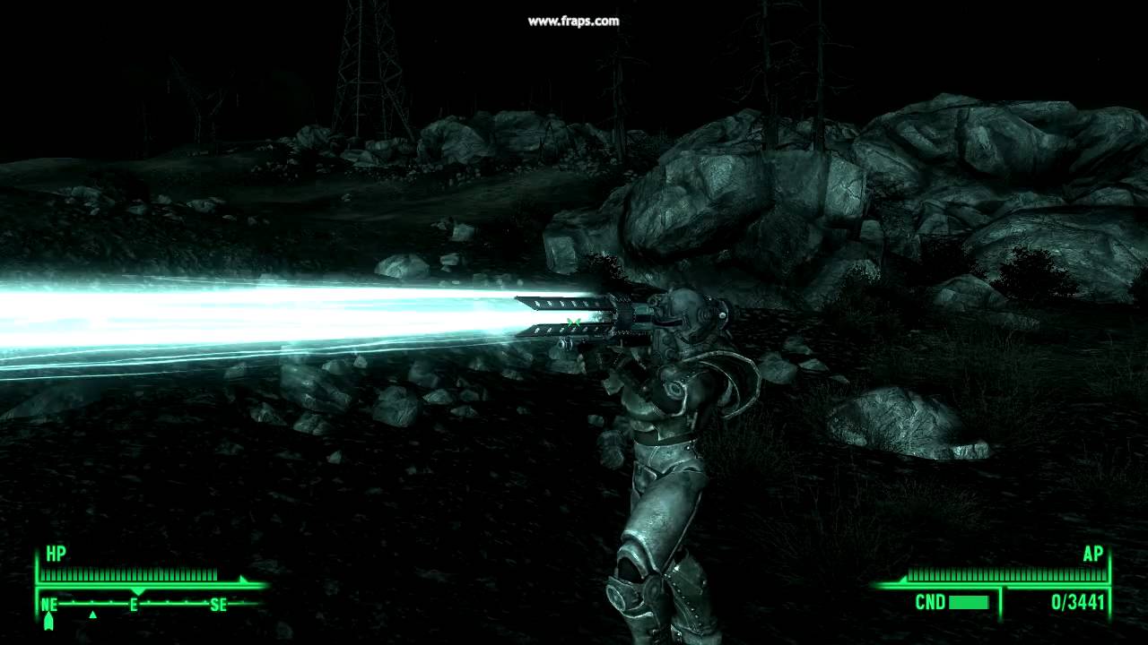 Fallout 3 Tesla Cannon. - YouTube