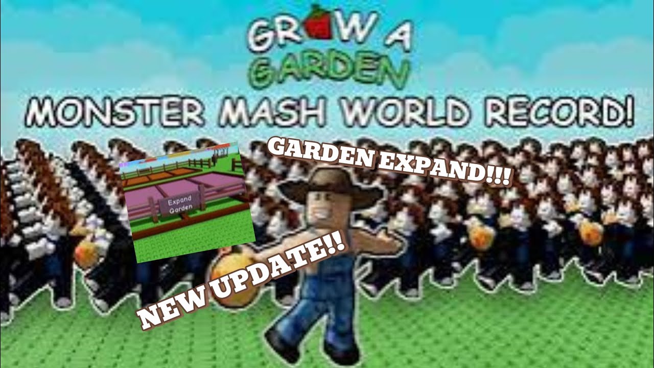 NEW UPDATE! MASTER MASH?(Grow a garden)🌱 - YouTube