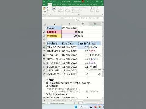 How to identify or highlight expired or upcoming dates in Excel ...