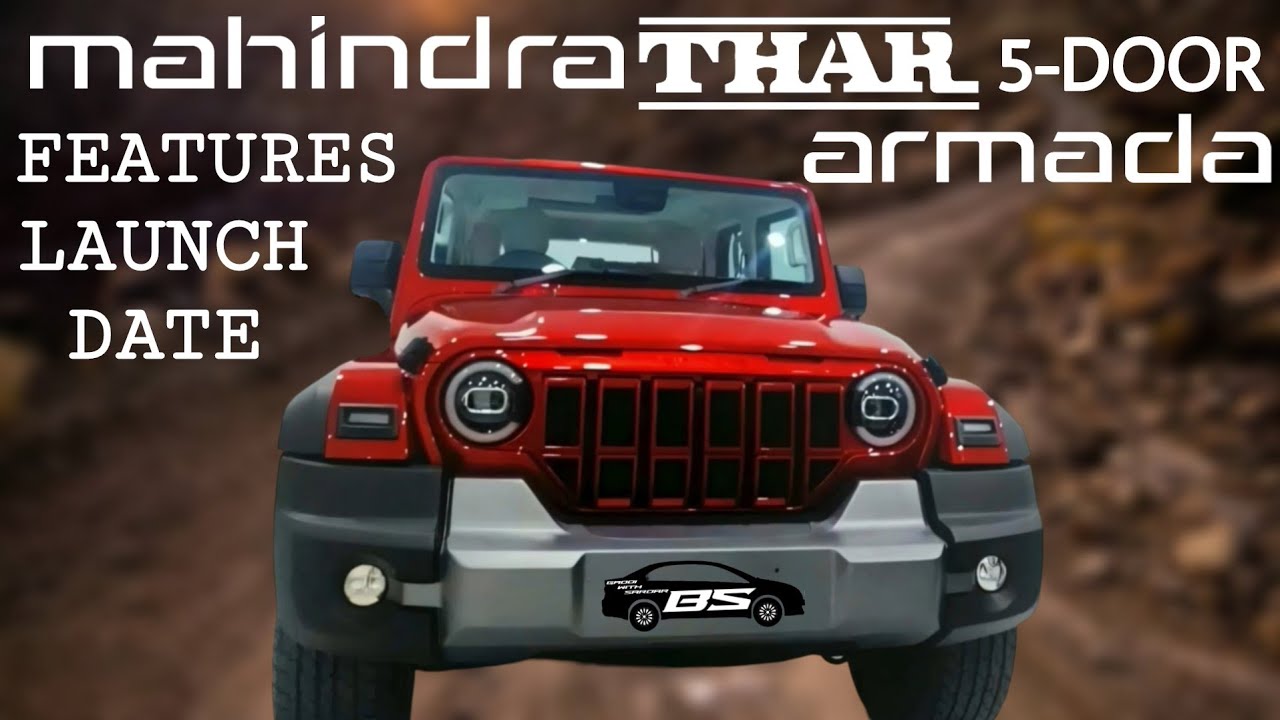 FINALLY!!! MAHINDRA THAR ARMADA IS HERE. LAUNCHING SOON. - YouTube