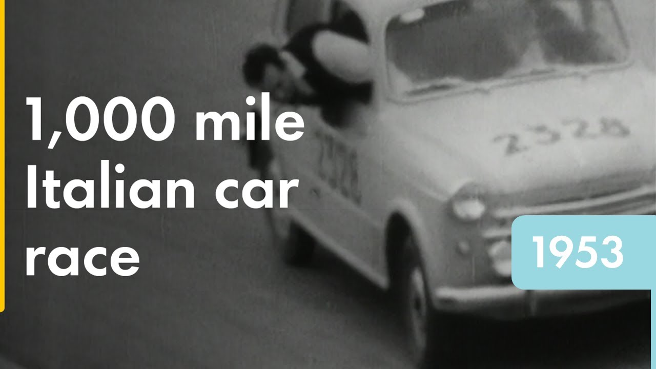 Mille Miglia 1953 | Shell Historical Film Archive - YouTube