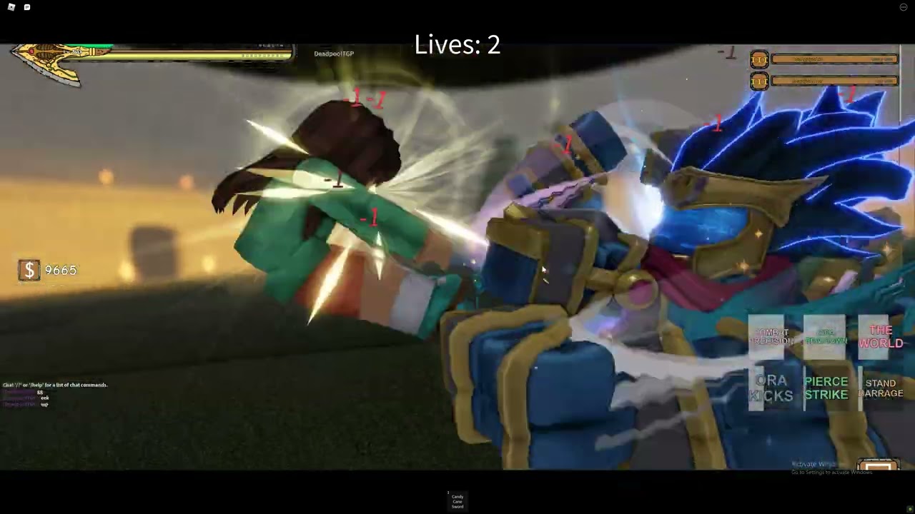 Fighting Another "Good Player" in YBA 1v1s - YouTube