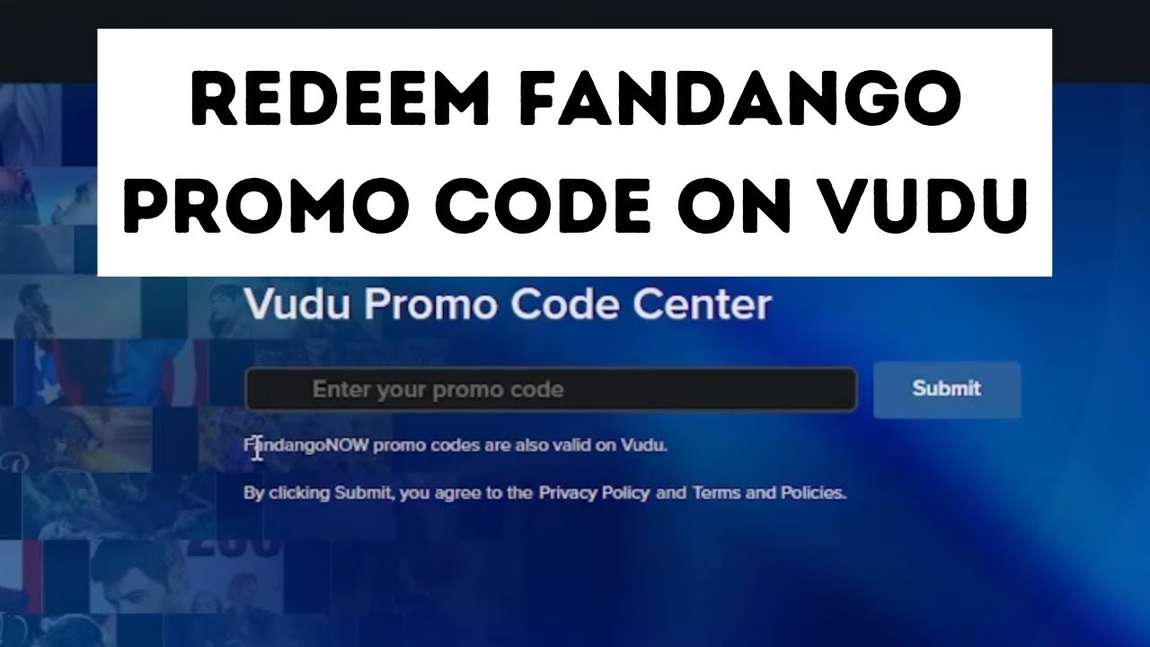 How To Redeem Fandango Gift Card on Vudu - 2023 - YouTube