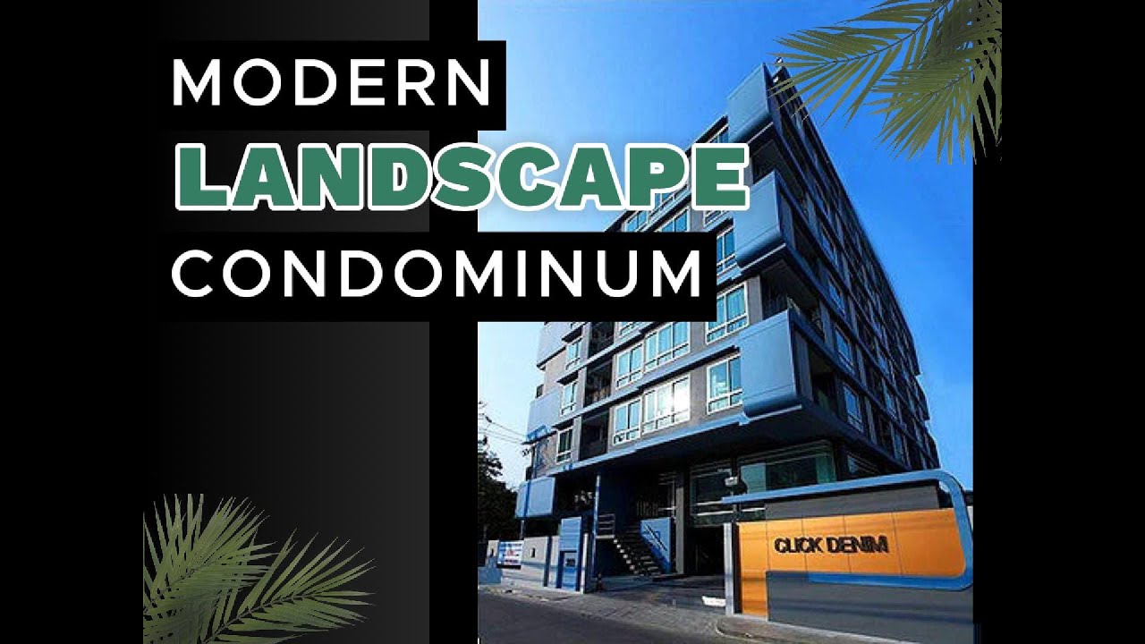 Modern Condo Tropical Landscape Design ... (with Click Denim, Ekkamai ...