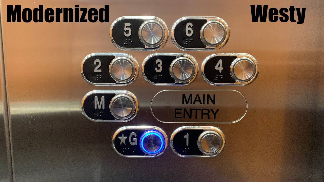 Modernized Westinghouse Traction Elevators @ 310 Parking - Milwaukee, WI - YouTube