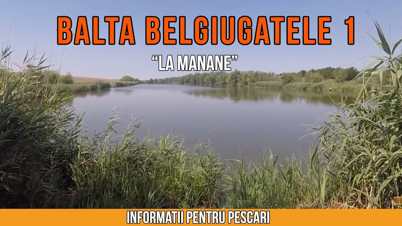 Daca vrei sa pescuiesti pe Balta Belciugatele 1, TREBUIE sa stii ...