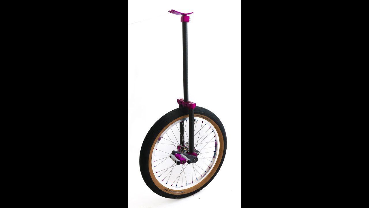 DIY Unicycle Part 7: Assembling the Carbon Fiber / Aluminum Frame - YouTube