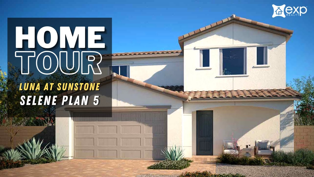 Selene Plan 5 Luna at Sunstone by Woodside Homes Las Vegas Home Tour BRAND NEW Starting Upper ...