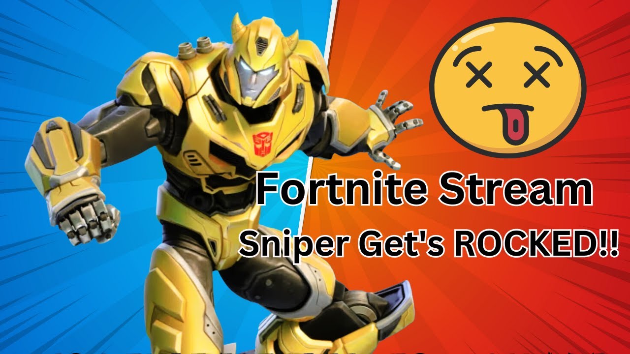 Fortnite stream sniper GETS ROCKED!! - This is crazy! - YouTube