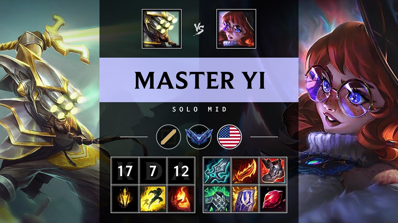 Master Yi Mid vs Aurora: Triple Kill, Unstoppable - NA Diamond Patch 25 ...
