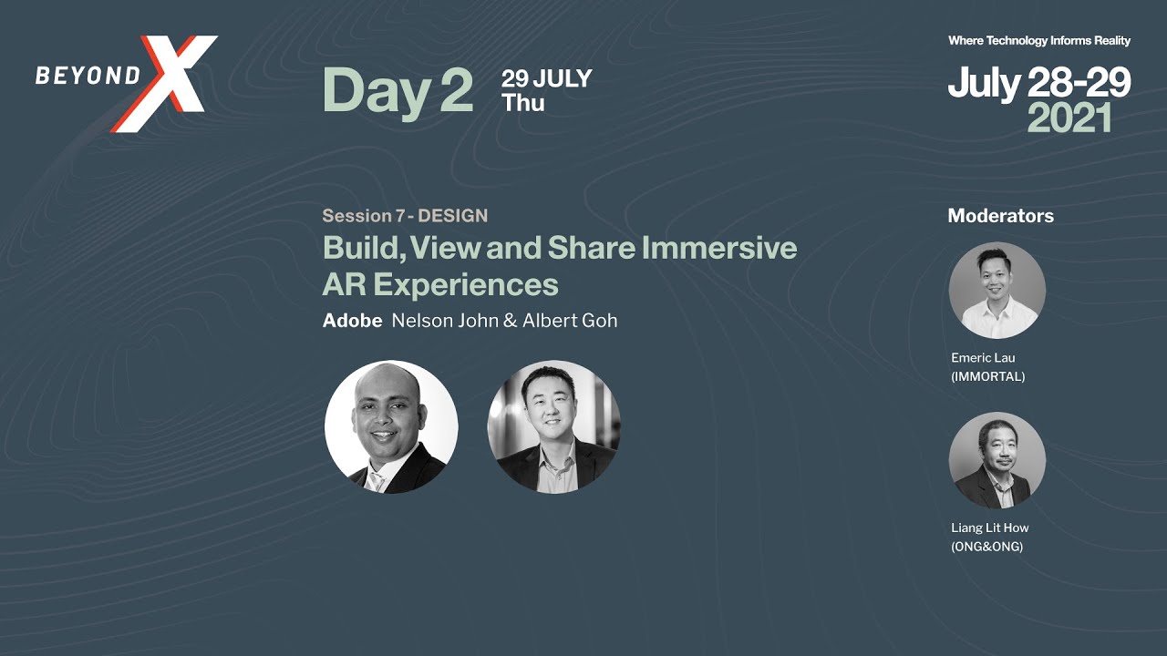 BeyondX 2021 Webinar - Build View and Share Immersive AR Experiences ...