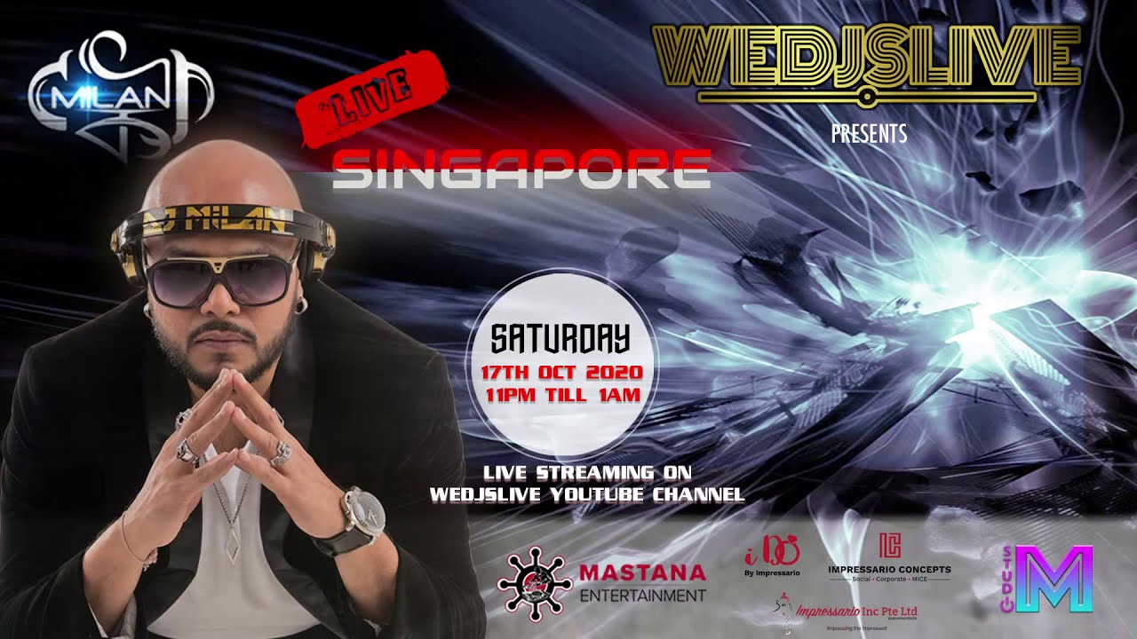 Wedjslive Live with Dj Milan Singapore - YouTube