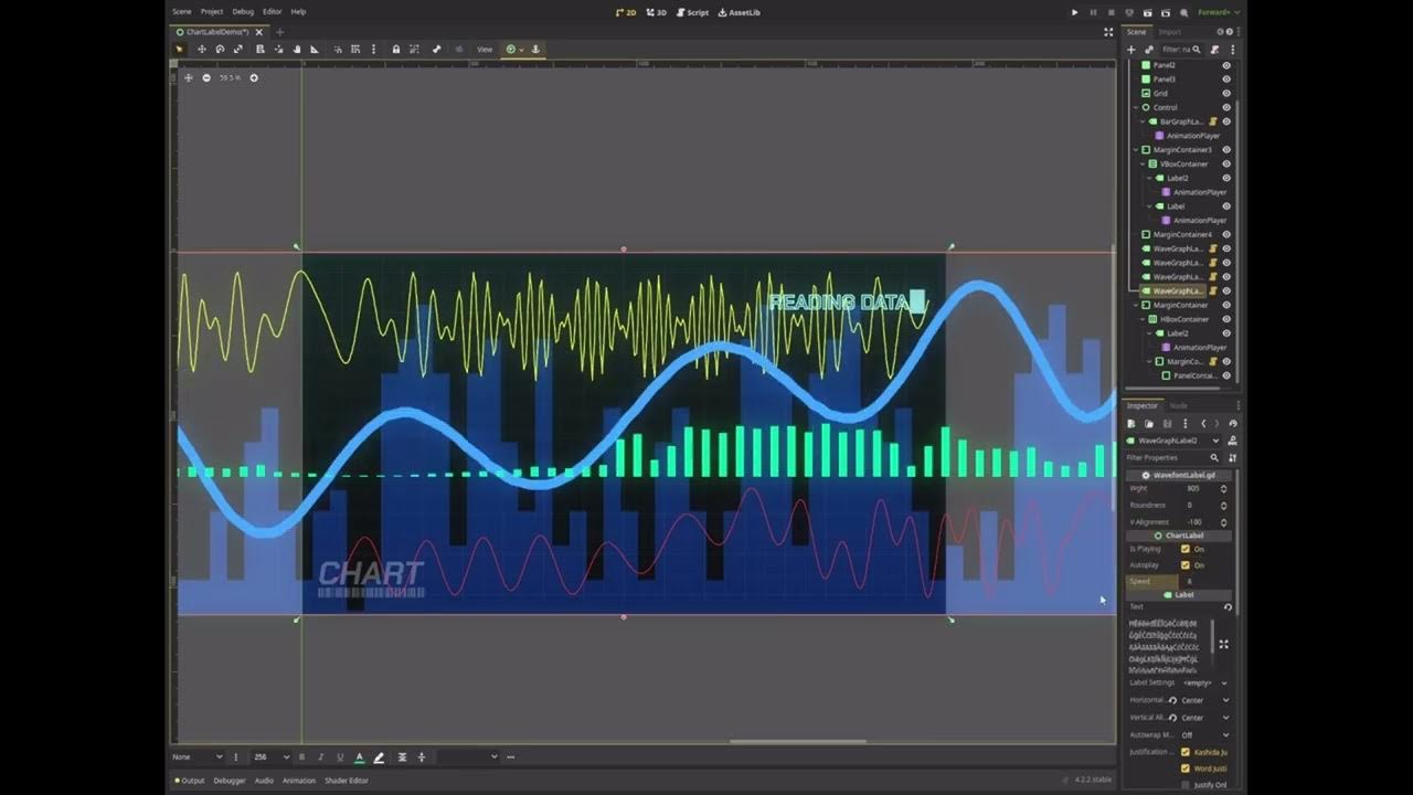 Easiest Way to Draw a Chart is TYPING it - Godot - YouTube