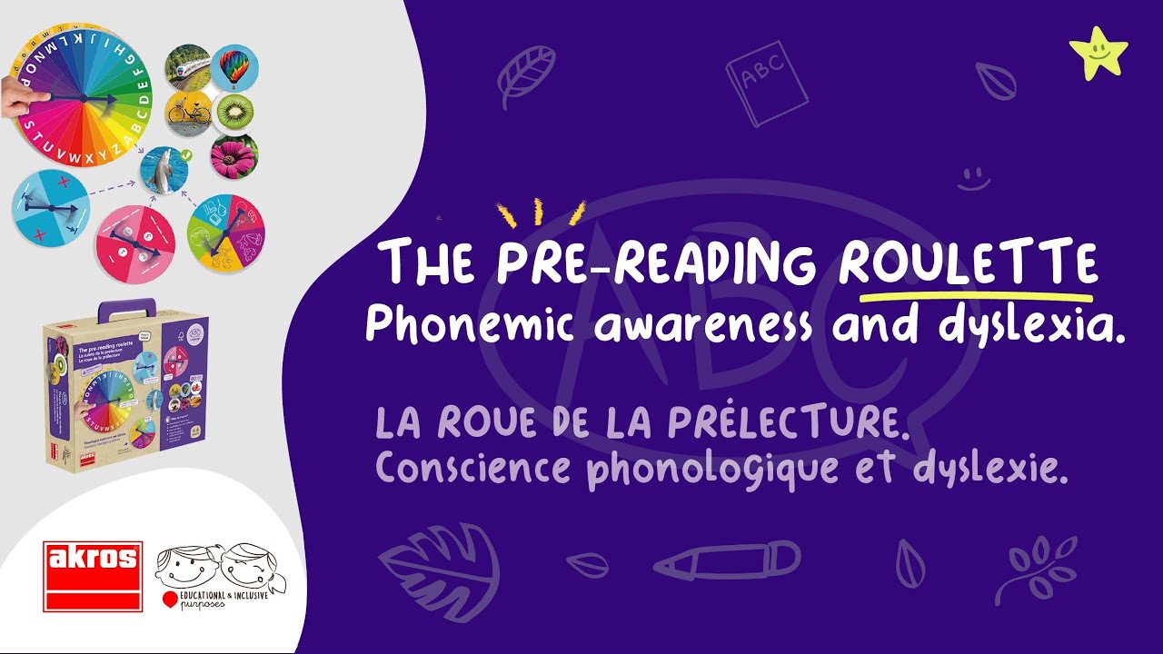 La ruleta de la prelectura. Conciencia fonológica y dislexia. - YouTube