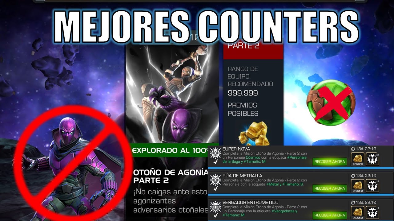 MEJORES COUNTERS PARA PROWLER (MERODEADOR) DEL EVENTO OTOÑO DE AGONIA ...