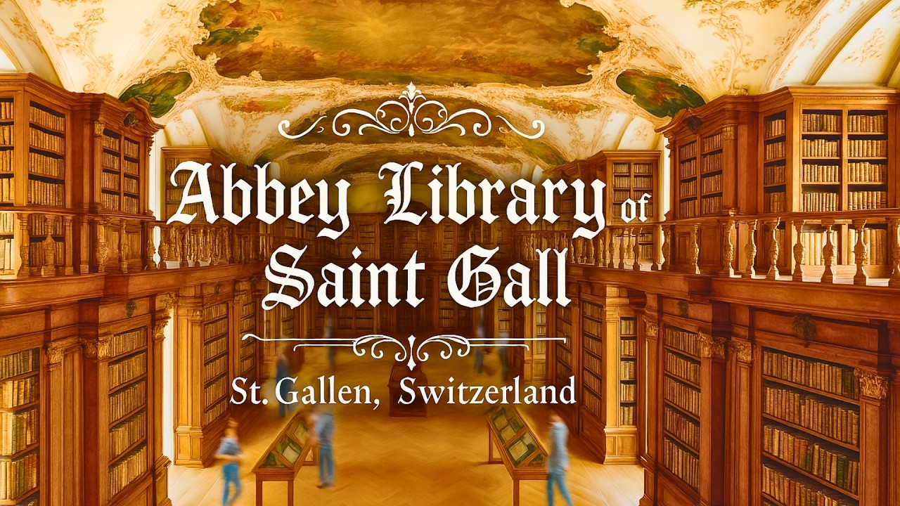 Abbey Library of Saint Gall: The Most Beautiful Library in Switzerland ...