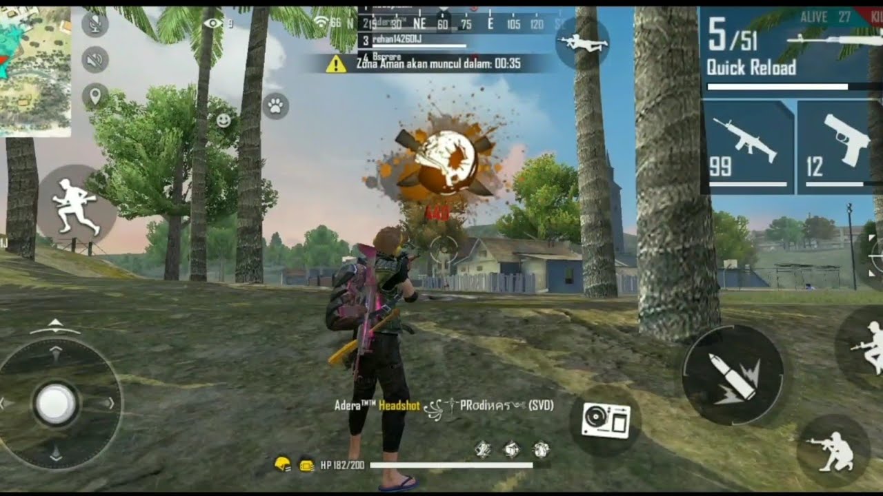 HIGHLIGHT/HEADSHOT SVD FREE FIRE\ - YouTube