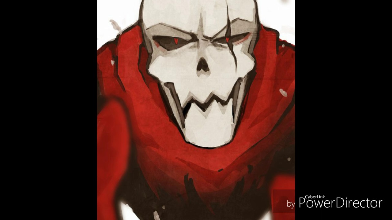 Underfell Papyrus catches you singing - YouTube