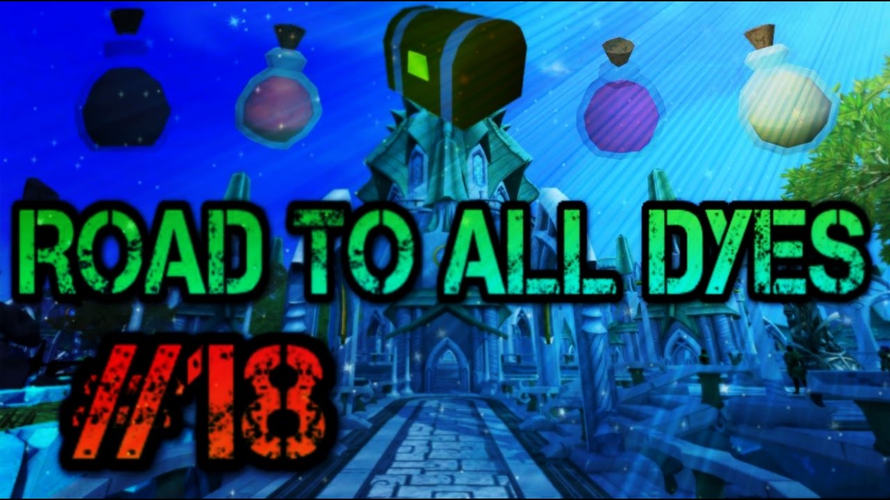 Is that blood dye ever going to happen....- Road to all dyes episode 18 ...