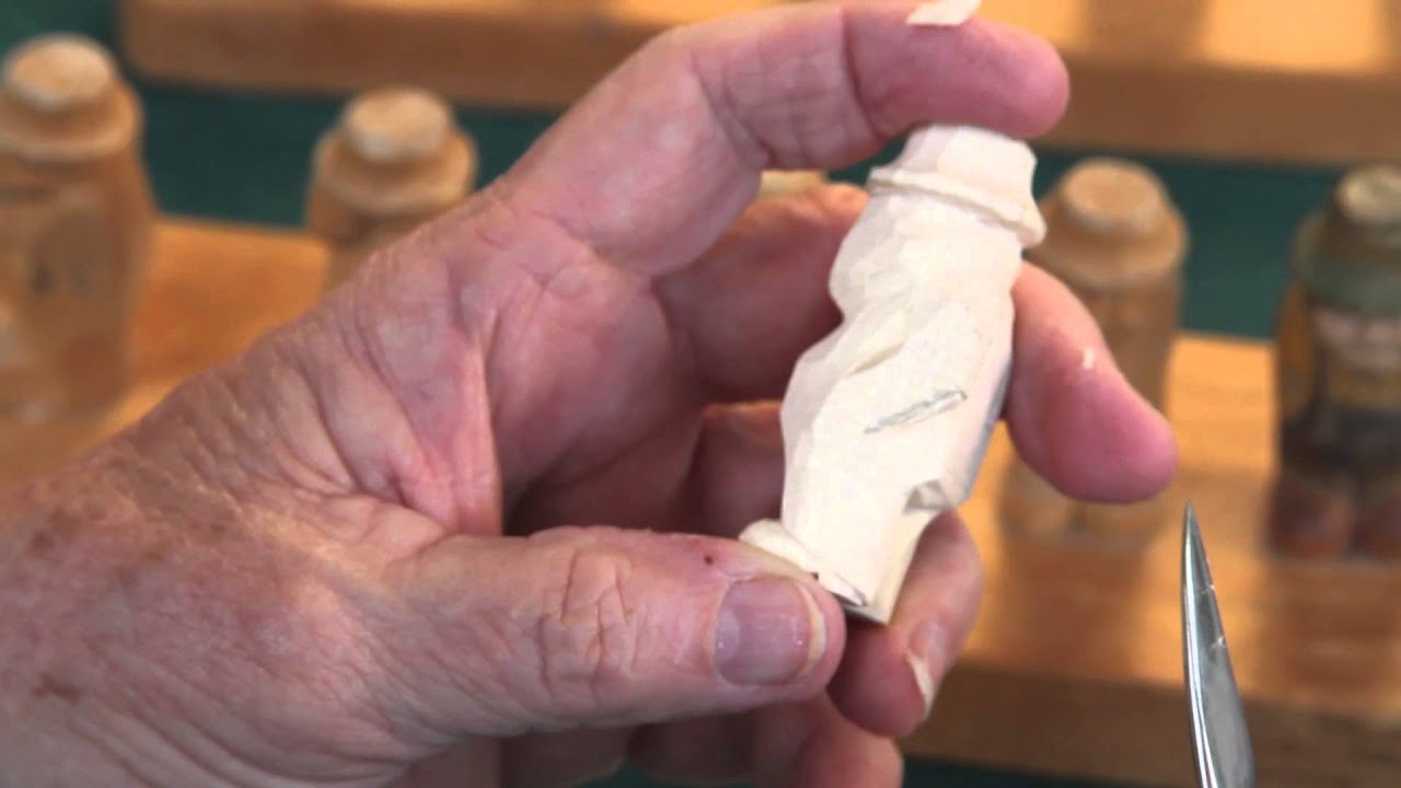 Step by Step How To Carve a Little Person Step 9 - YouTube