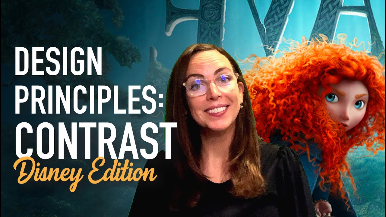 Design Principle Contrast – Disney Edition! - YouTube
