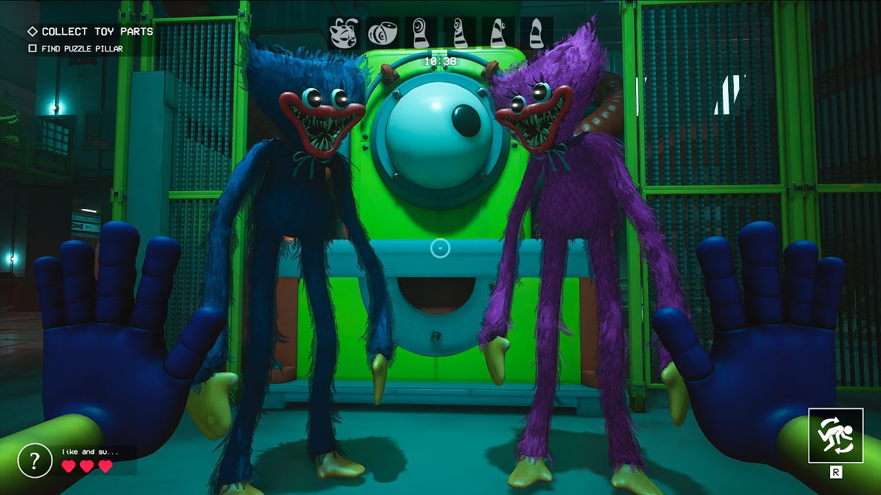 Huggy Wuggy Met Kissy Missy In Project Playtime Youtube