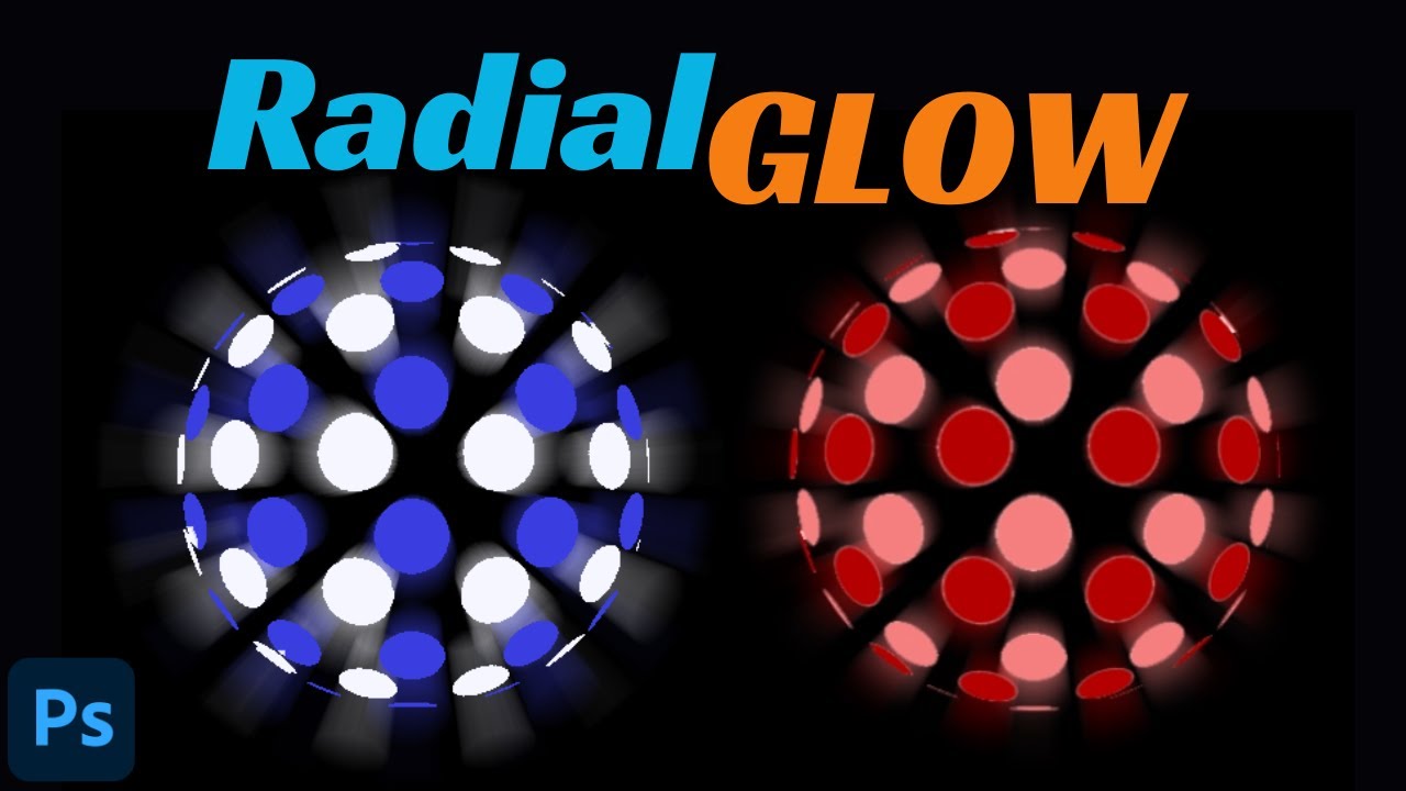 Radial Glow Magic in Photoshop | Design Tutorial - Photoshop tutorial ...