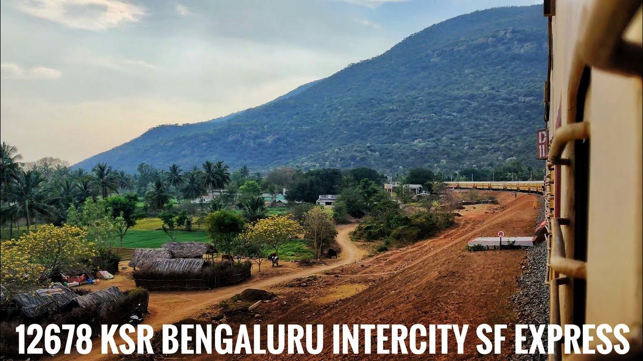 12678 KSR Bengaluru Ernakulam Intercity SF Express | Full journey vlog ...
