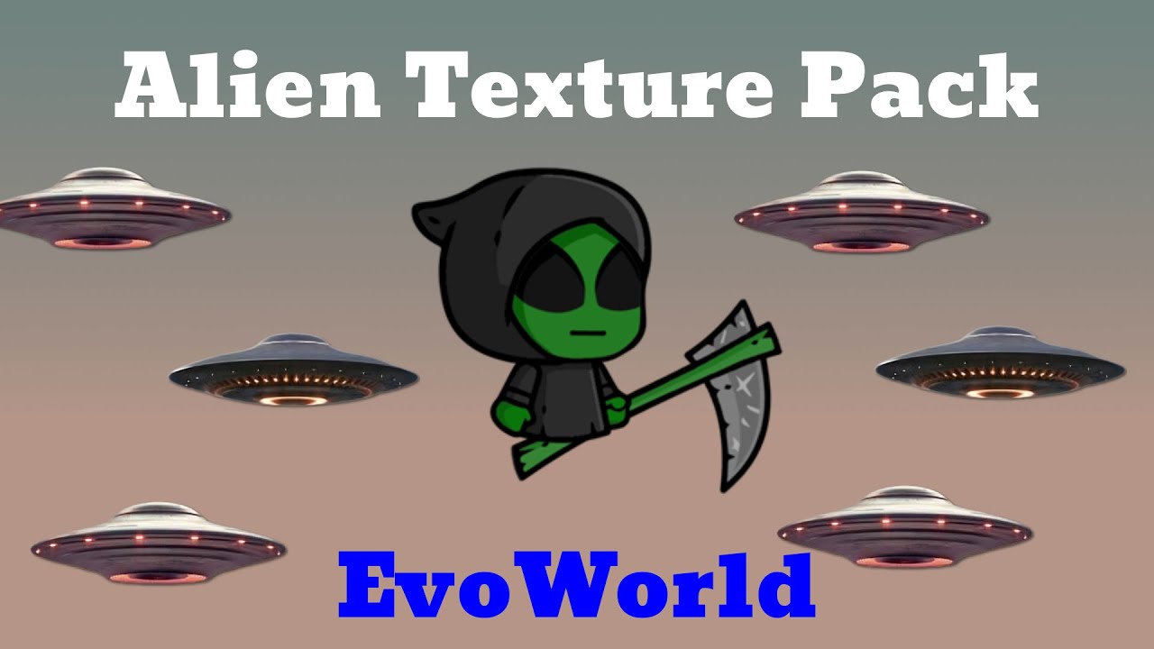 New ALIEN Texture pack in EvoWorld.io | Gameplay & Fights - YouTube
