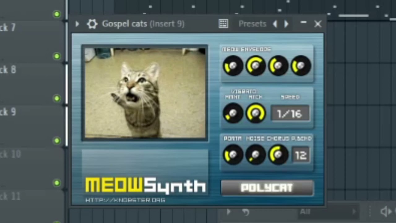 smooth meowsynth demo - YouTube