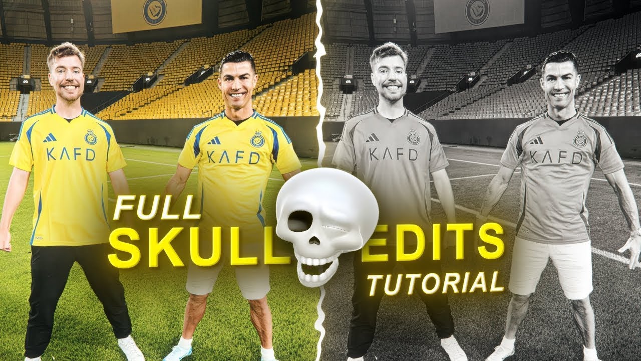 VIRAL SKULL EDIT ON AFTER EFFECTS(free shake) - YouTube