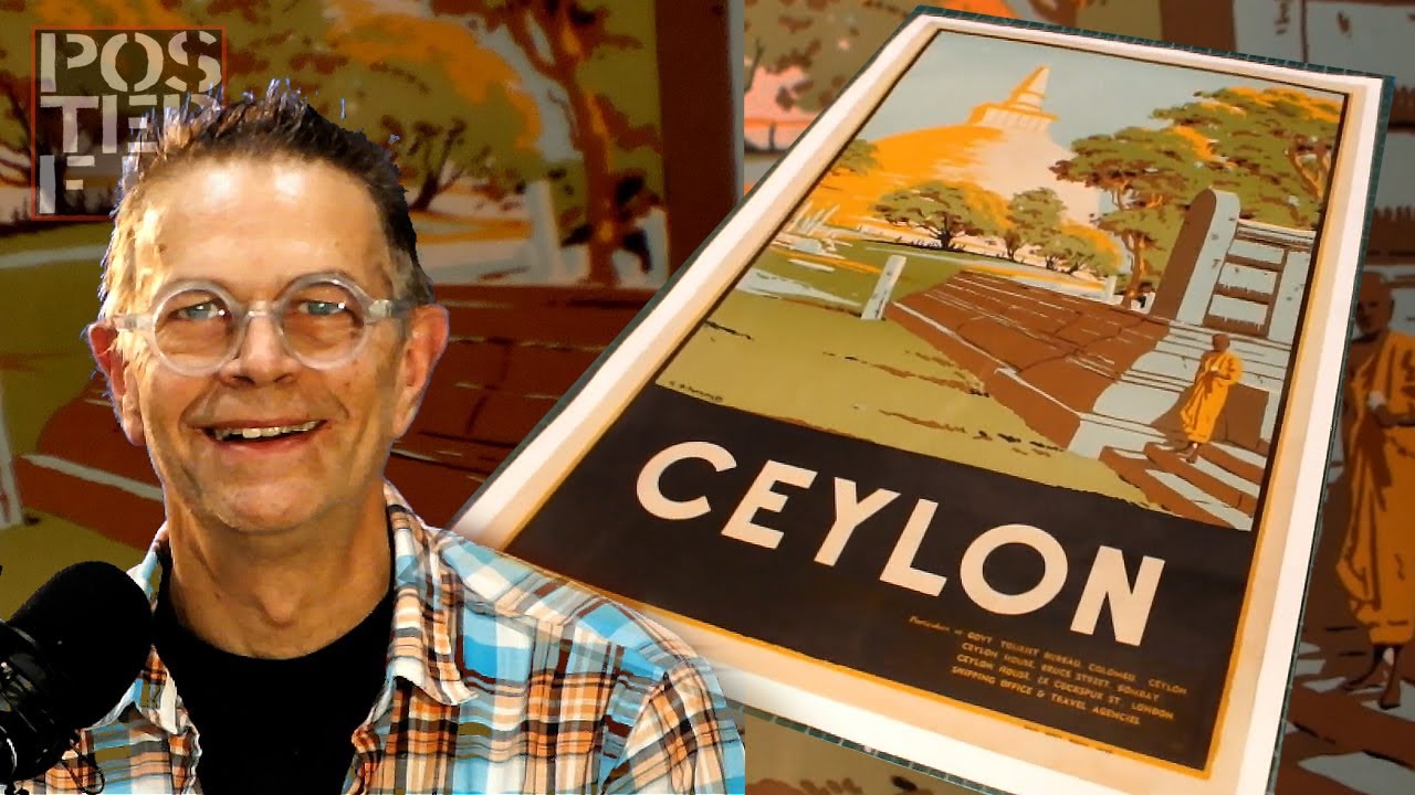 CEYLON - G.S. Fernando Rare 1938 Sri Lanka Poster Fix - YouTube