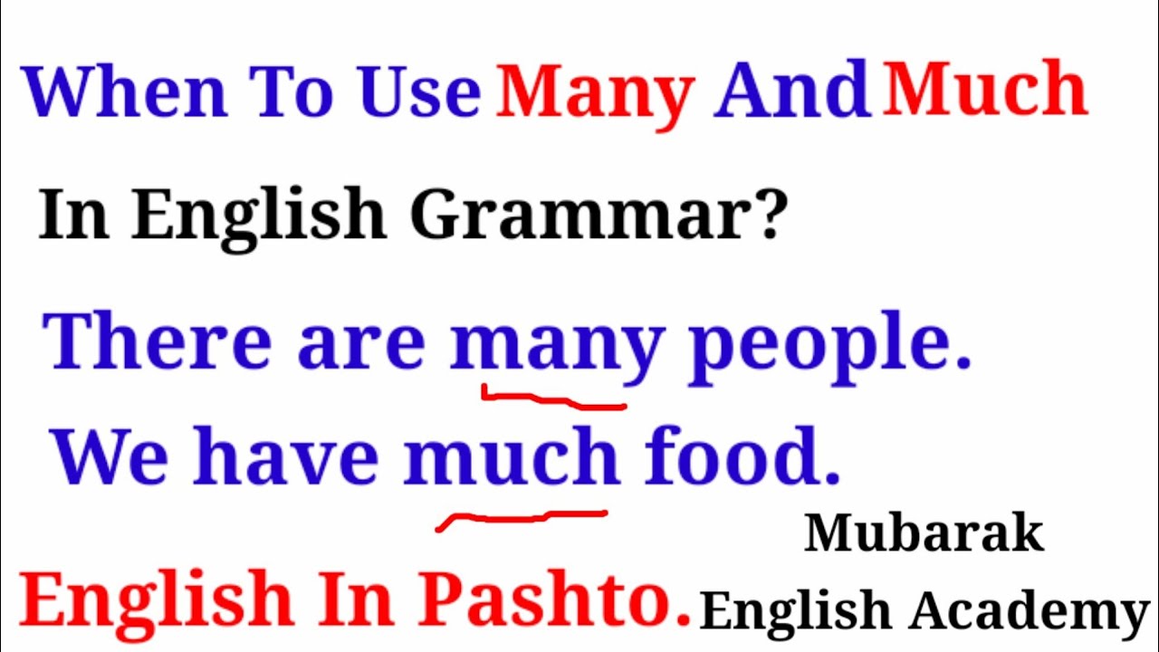 How To Use Many Much In English Grammar Correctly English To how-to-use-many-much-in-english-grammar-correctly-english-to