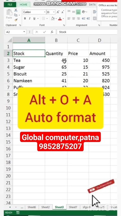 excel shorts - YouTube