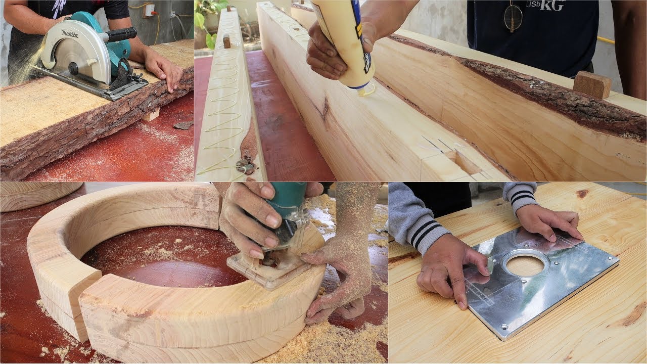 Peak Notch Hands And Wisdom Make Monolithic Woodworking Works // Great ...