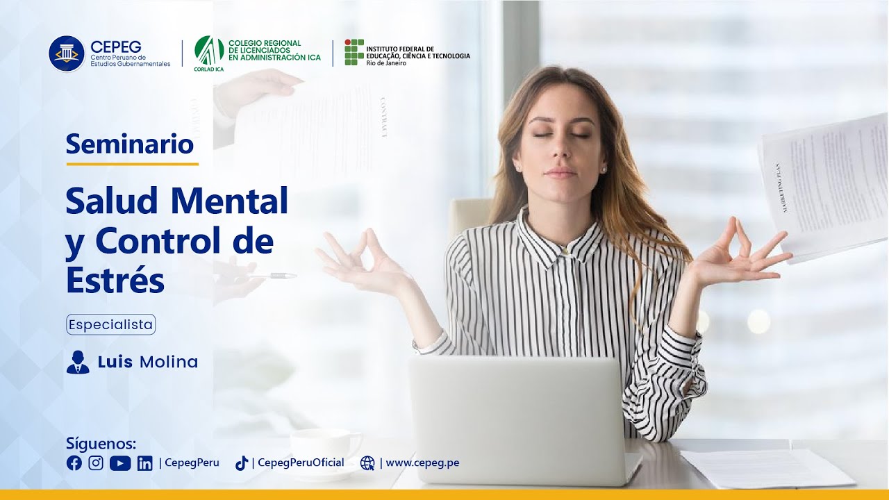 Curso en salud mental y control de estrés | CEPEG - YouTube