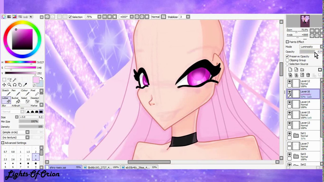 Winx Club: Shiro Stellix Speedpaint - YouTube